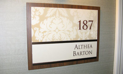 Senior Living Signage Solutions - INNERFACE - Wayfinding