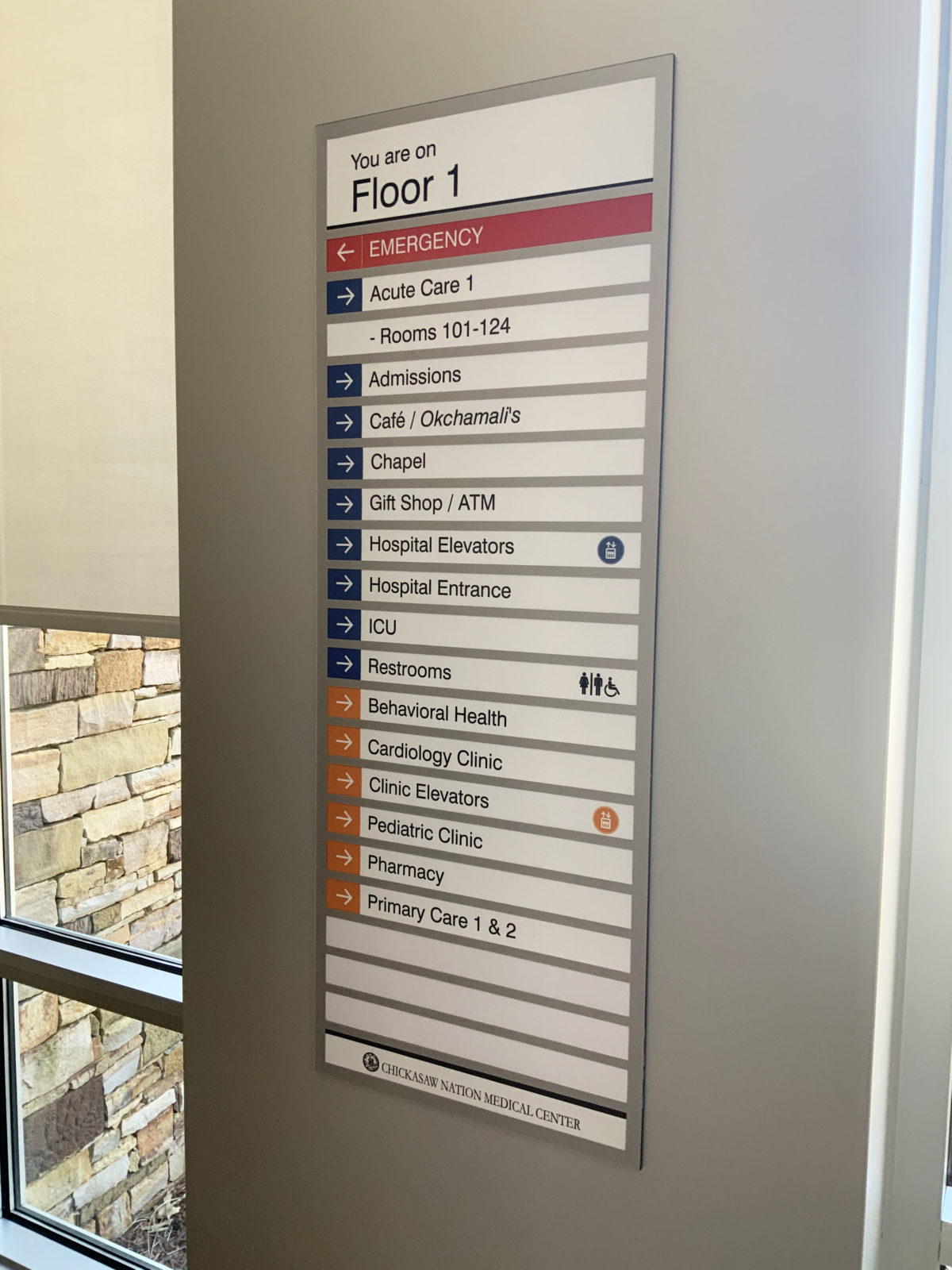 Outpatient Surgery Signage Solutions